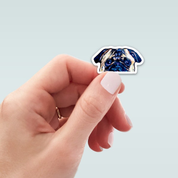 Pug Sticker - Etsy