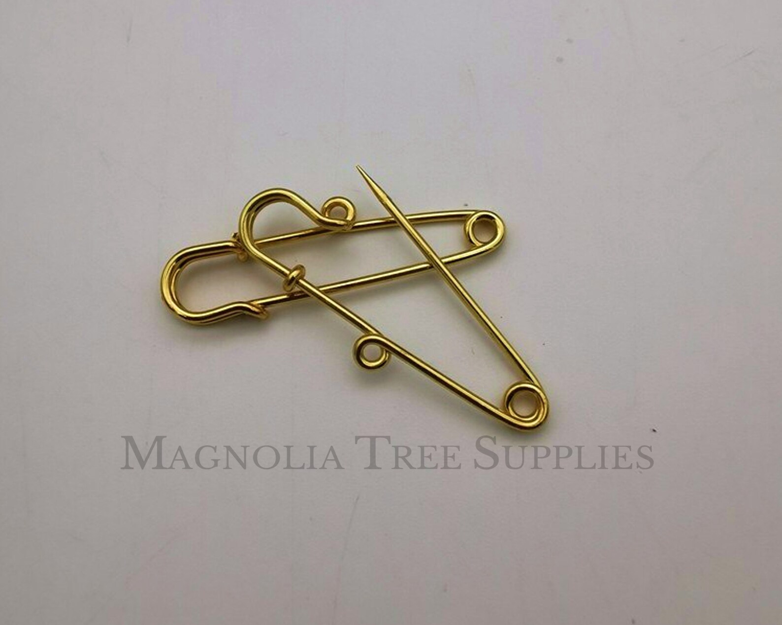 Silver Gold or Bronze Single Loop Pin 1 Loop Pin Safety - Etsy Canada
