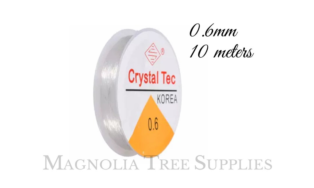 Nylon Stretch Cord, 10 Meter Roll, Nylon Stretch String for Bracelet ...