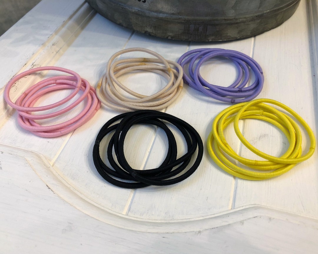 5cm Hair Elastic Bands, Hair Elastics, Large Elastic Ponytail Hair ...