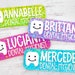 Dental Hygienist Name Tag 3D Tooth Charm, Personalized Engraved Acrylic ...