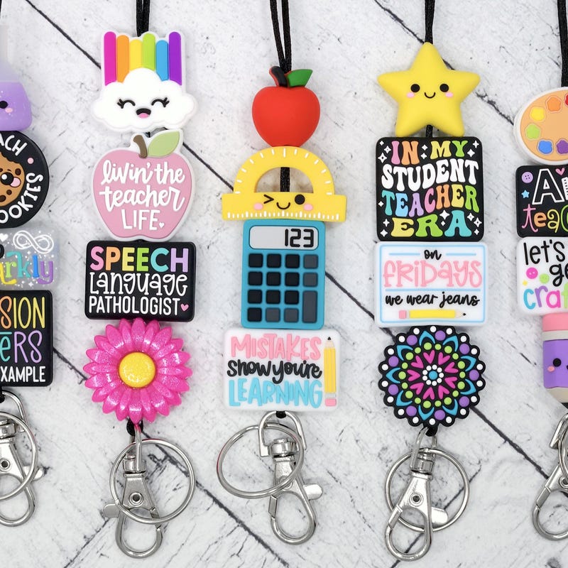 Teacher Lanyard - Etsy