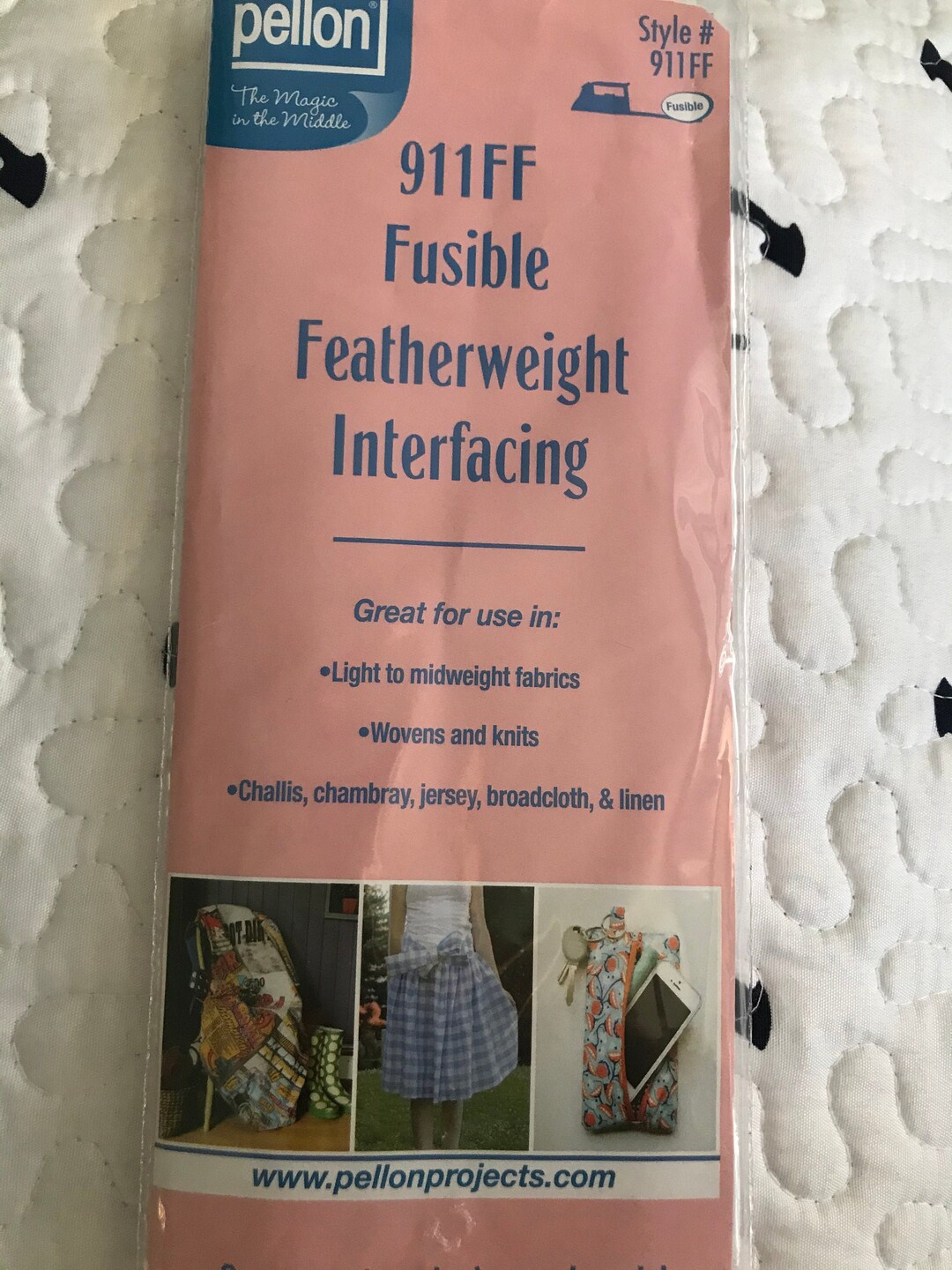 Pellon 911ff Fusible Interface by the Yard Package | Fusible ...