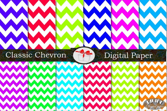 Chevron Ombre Wallpaper