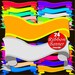 Digital Ribbon Banner Clipart Rainbow Border Frame Tag Ribbon Clip Art ...