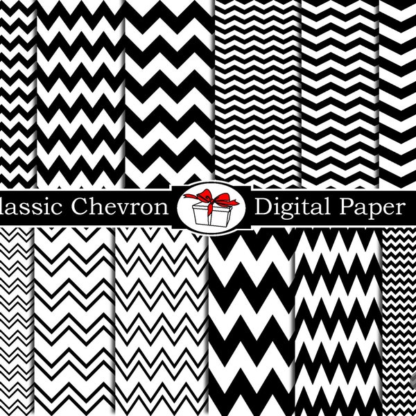 Black Chevron Fabric - Etsy