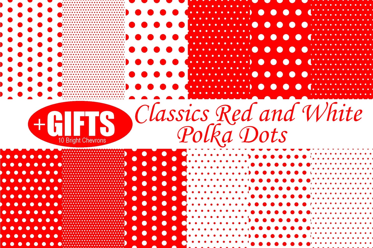Red And White Polka Dot Clip Art
