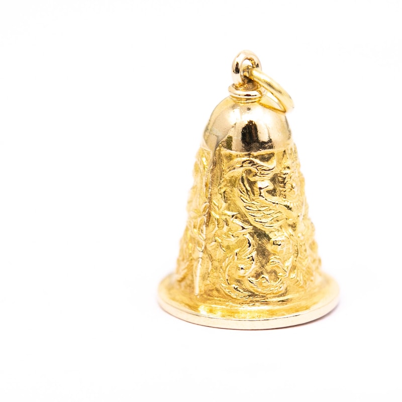 Antique Gold Bells - Etsy