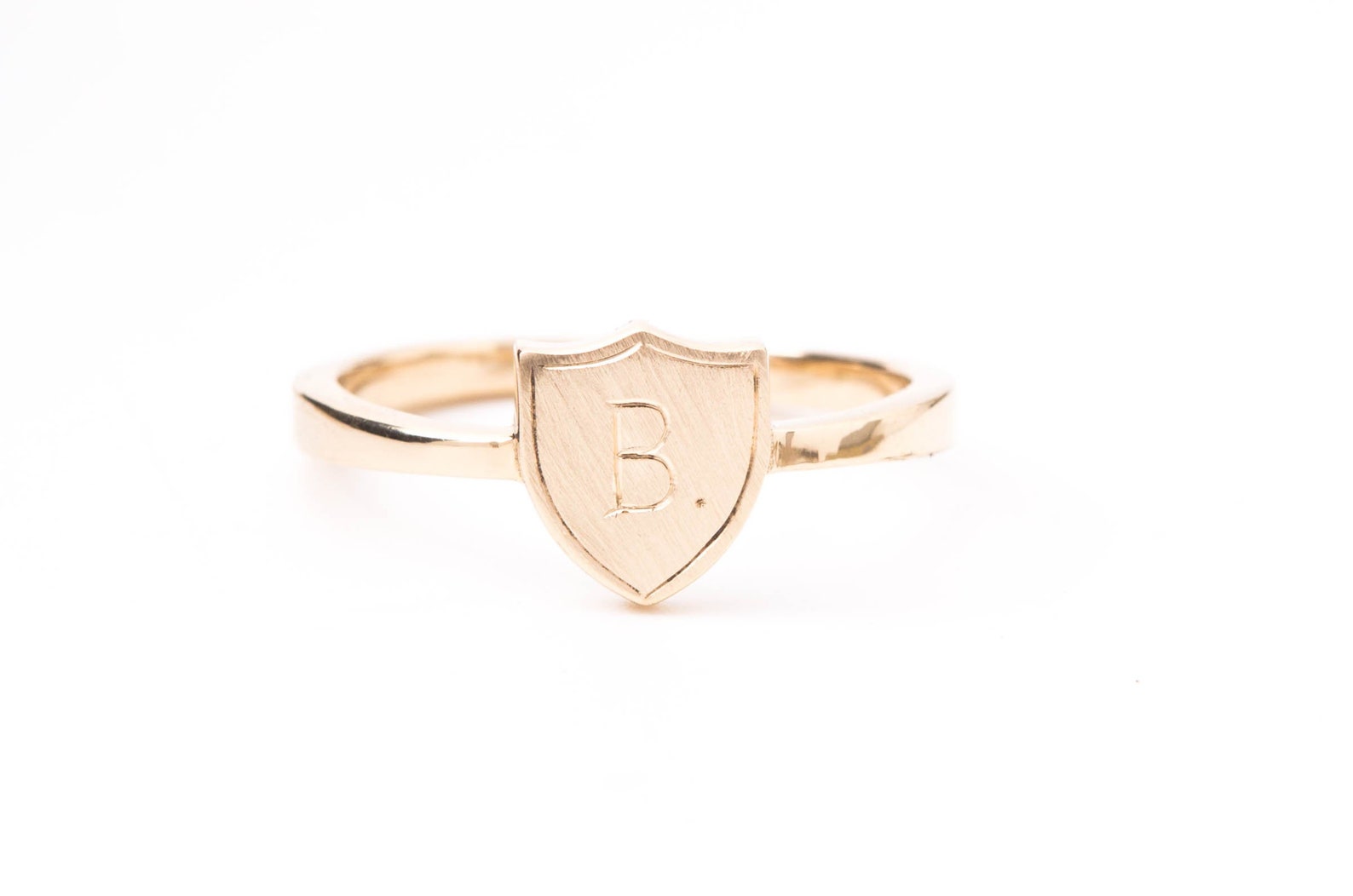 Letter B Signet Ring 10k Gold Signet Ring Jewelry Gold - Etsy