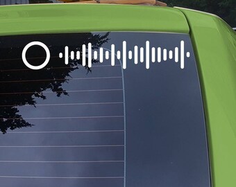 Let's Connect Custom QR Code Vinyl Decal Advertise Your - Etsy