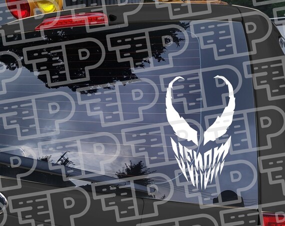 Venom FACE-OFF Vinyl Decal - Etsy