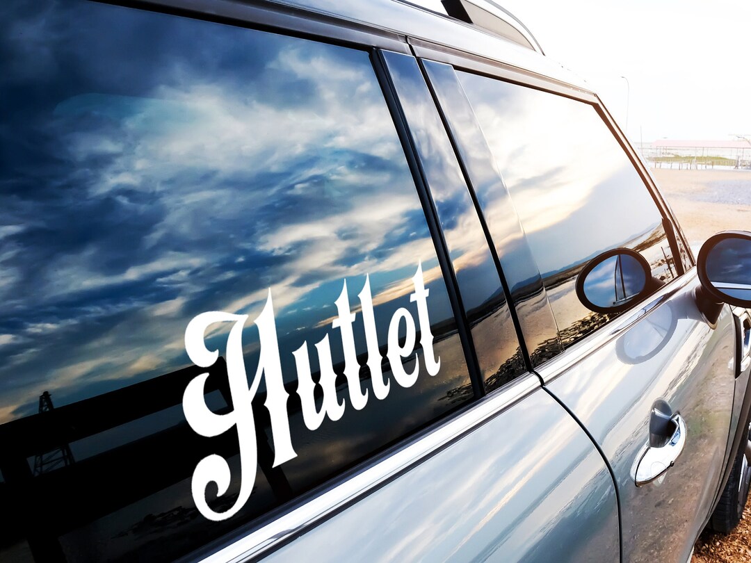 Hutlet Logo Vinyl Decal - Etsy