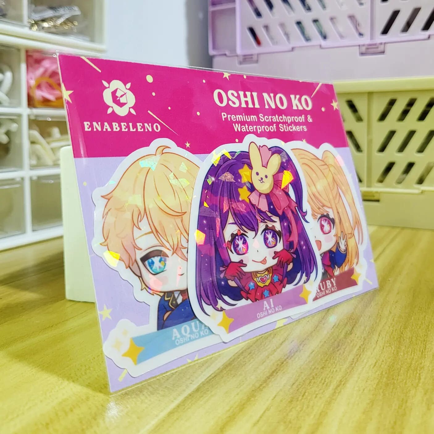 Oshi No Ko Sticker Set Enabelenoart - Etsy