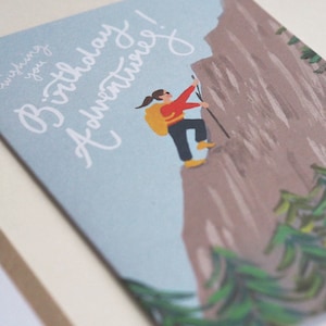 Birthday Adventures Card - Etsy