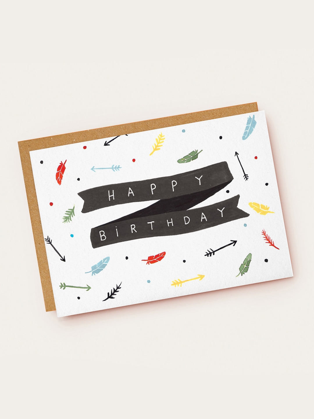 Happy Birthday Banner Card - Etsy