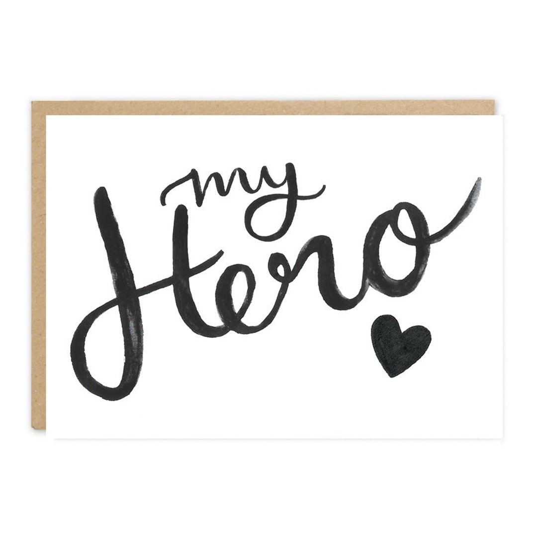 My Hero Greeting Card - Etsy