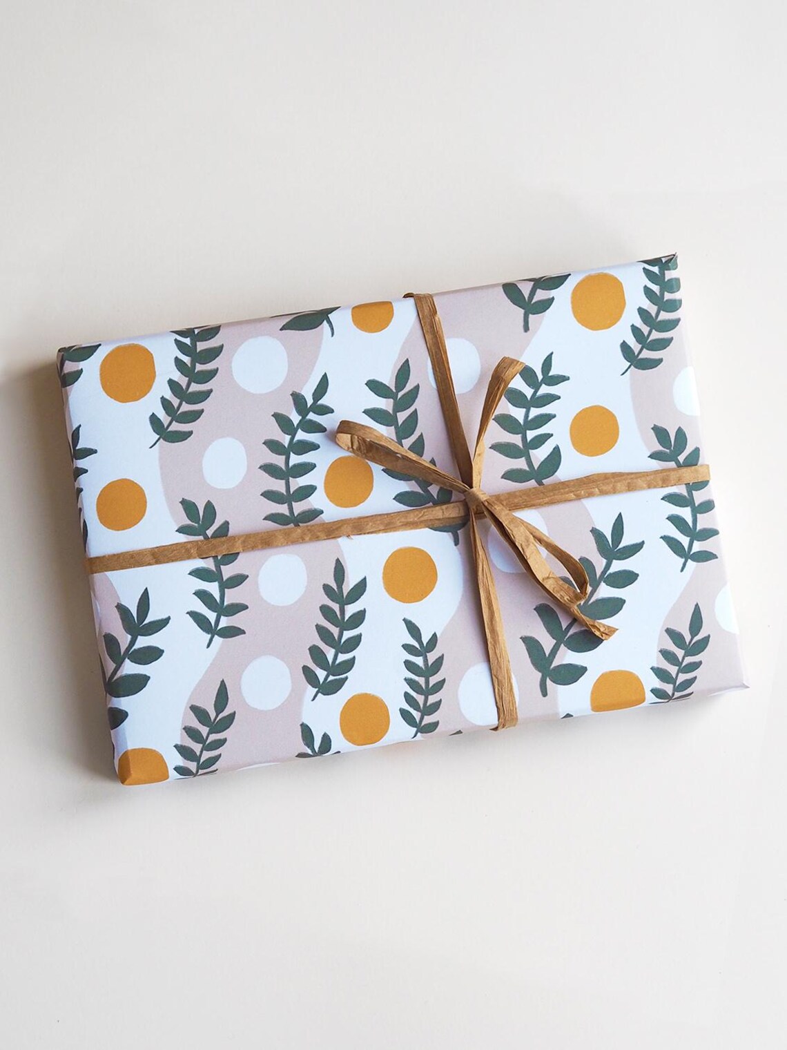 Wrapping Paper, Illustrated Plant & Sun Gift Wrap - 3 Sheets - Etsy