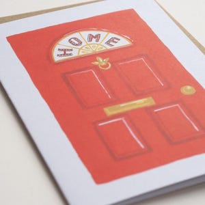 Front Door New Home Card - Etsy