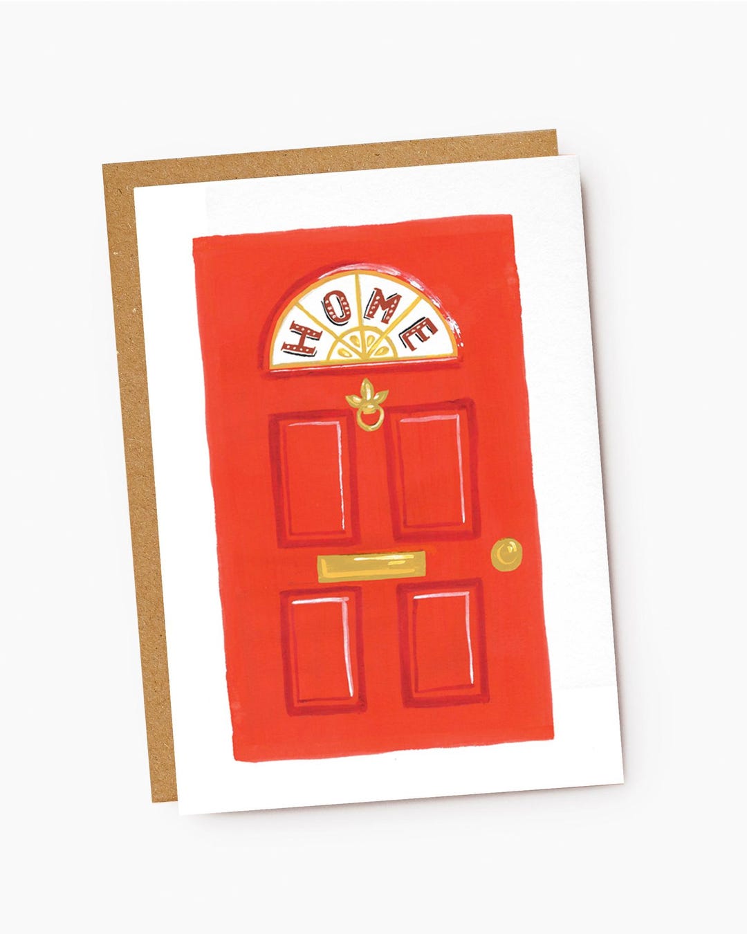 Front Door New Home Card - Etsy