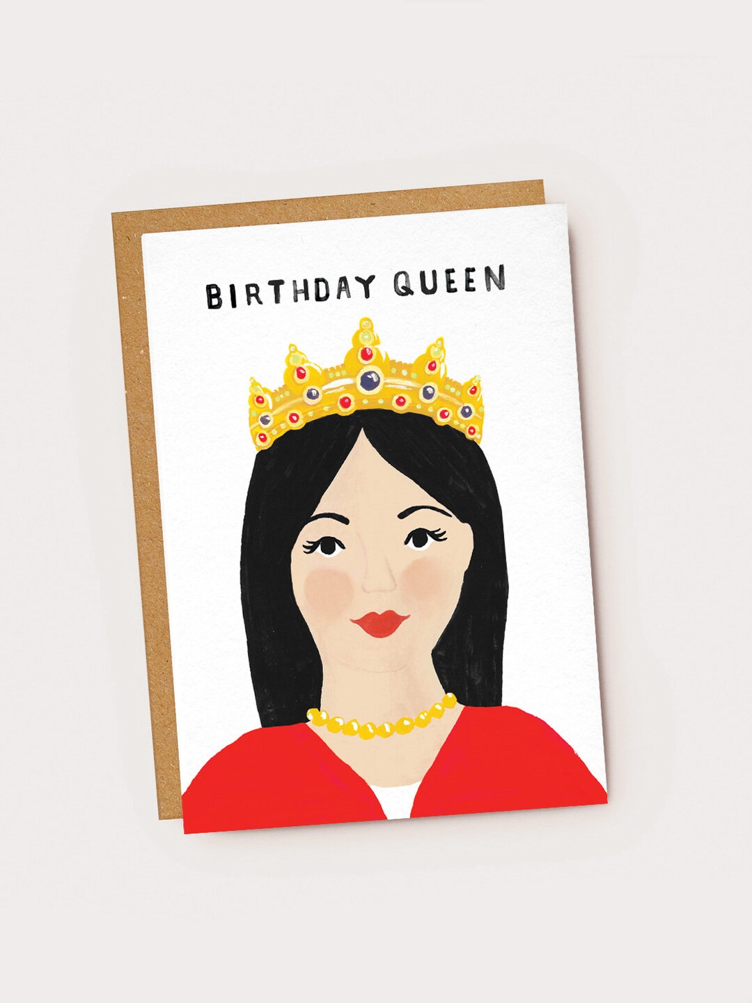 Birthday Queen Card - Etsy