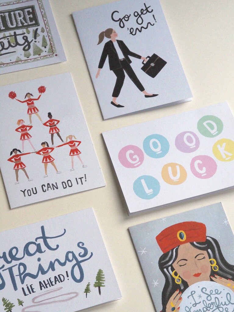 Mystical Good Luck Card | Fortune Teller Greeting Card - Etsy