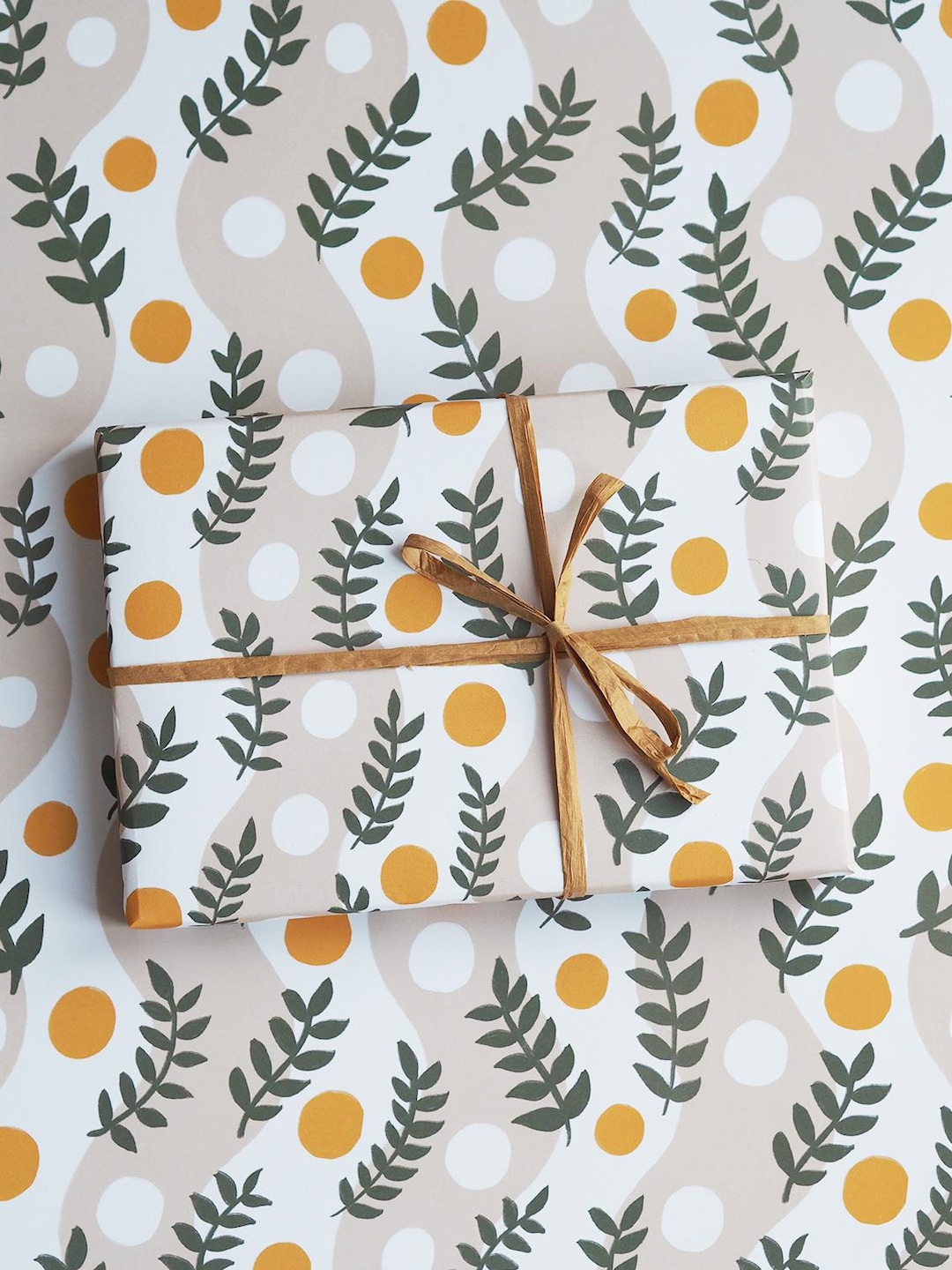 Wrapping Paper, Illustrated Plant & Sun Gift Wrap - 3 Sheets - Etsy