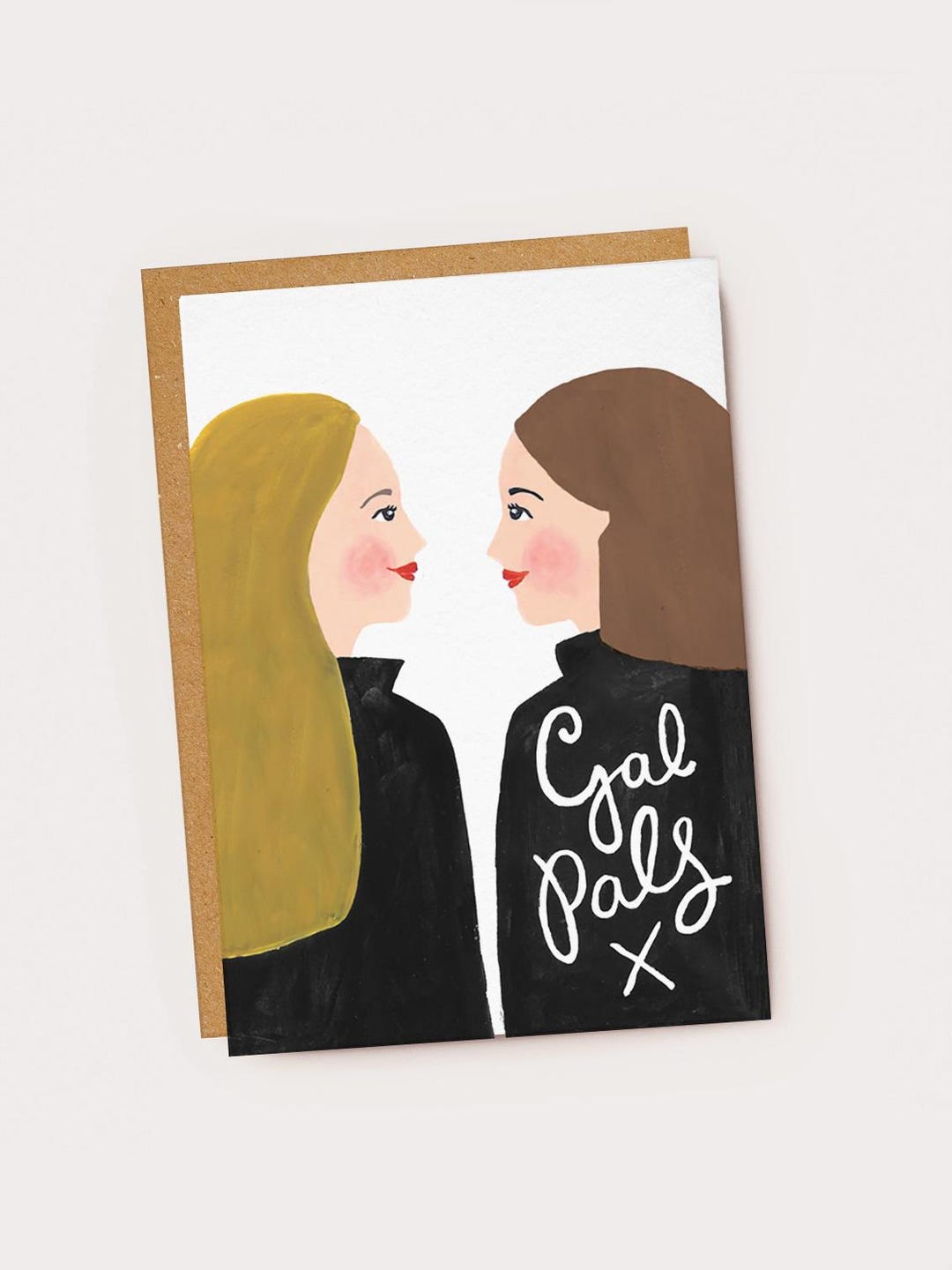 Gal Pals Friendship Card - Etsy
