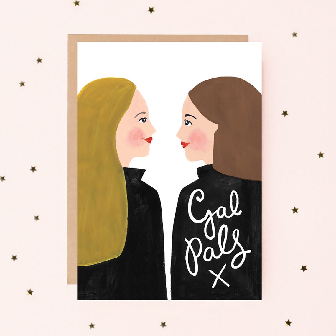 Gal Pals Friendship Card - Etsy