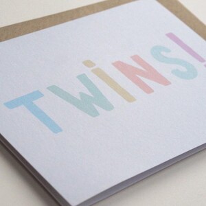 Twins! New Babies Card - Etsy