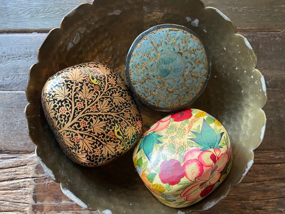 kashmiri indian paper mache - Gem