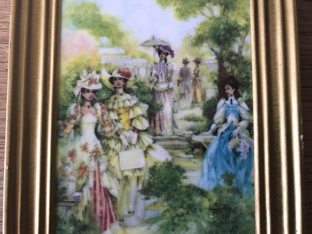 Vintage AVON through the Years TRIBUTE Picture. Painted by Don Sheffler ...