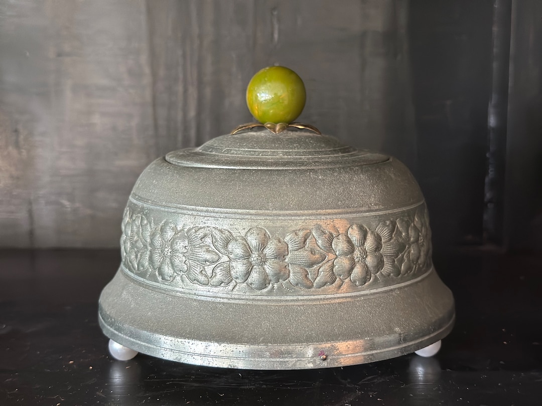 Powder Music Box, Powder Puff Music Box, Vintage Powder Music Box ...