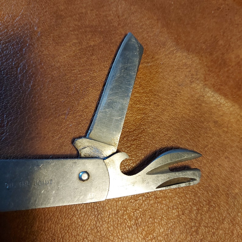 WWII Military Clasp Knife 1945 SSP Tropical Issue Pocket Knife British ...