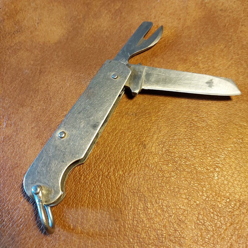 WWII Military Clasp Knife 1945 SSP Tropical Issue Pocket Knife British ...