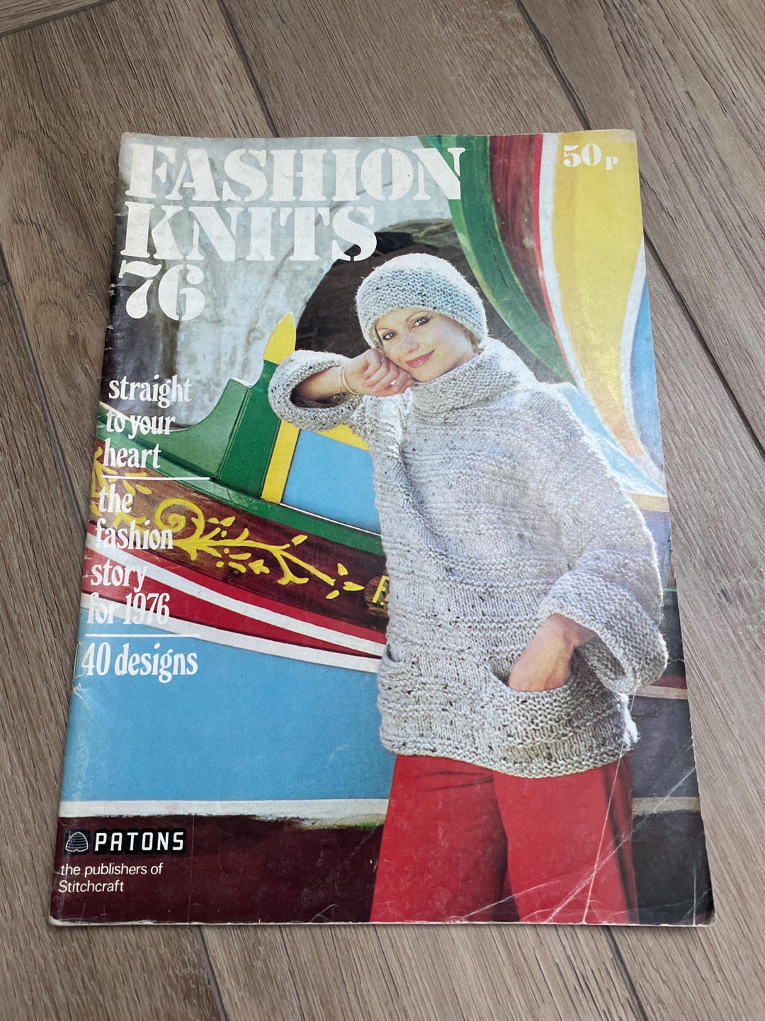 Vintage Patons Fashion Knits 76 Pattern Book - Etsy