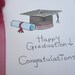 Graduation Card, Watercolour Card, Handpainted Card, Daughter ...