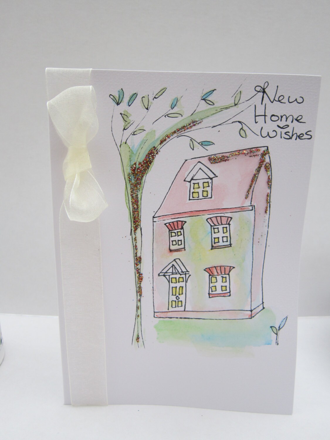 New Home Card New House Card Moving House Card Watercolour - Etsy UK