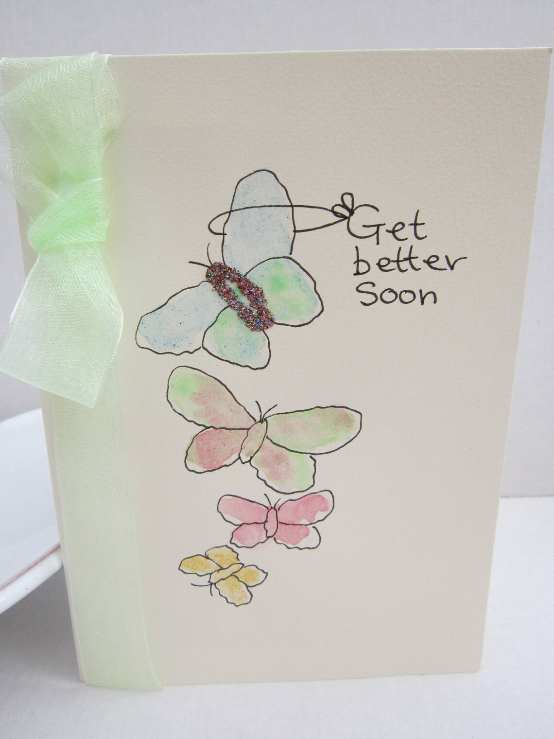 Get Better Card Watercolour Card Get Well Card Wish You - Etsy UK