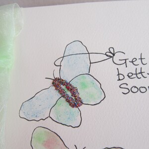 Get Better Card, Watercolour Card, Get Well Card, Wish You Better Card ...