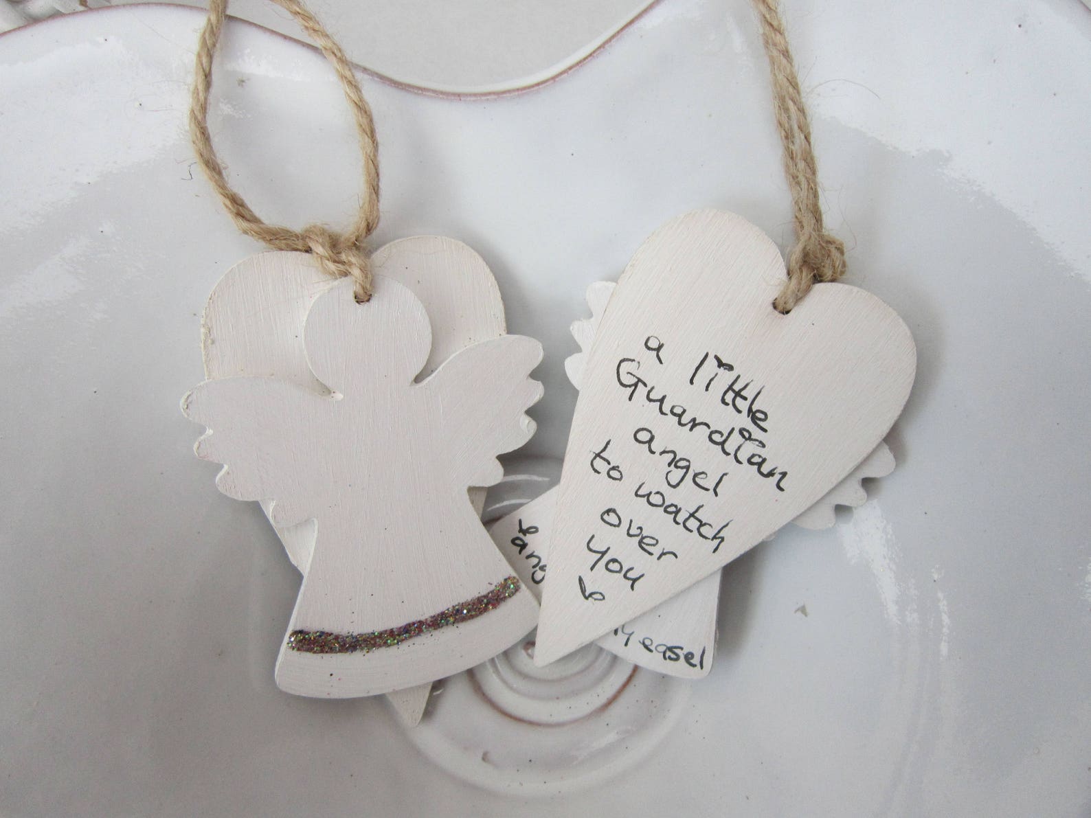 Angel Guardian Angel Angel Gift Hand Painted Xmas Gift - Etsy UK