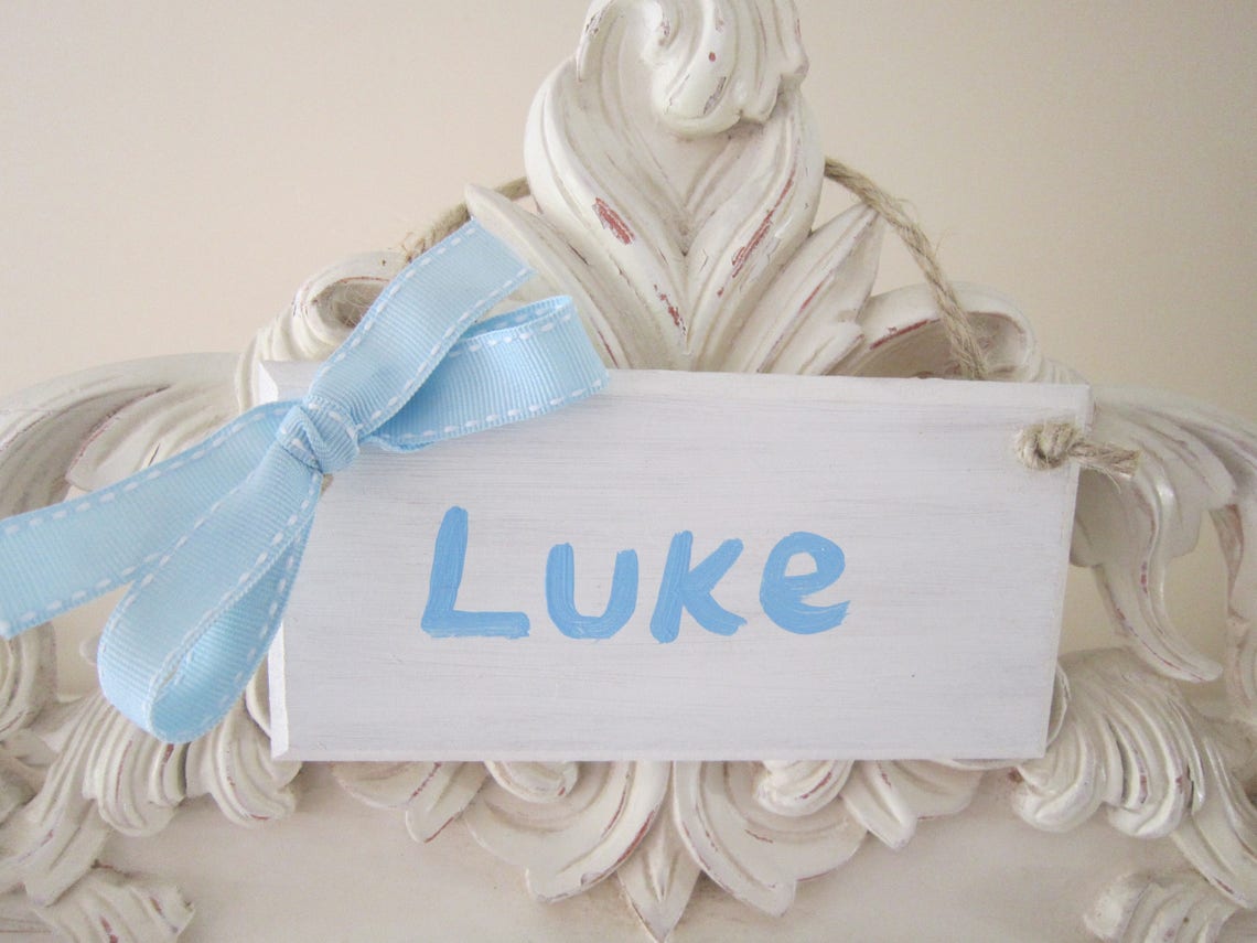 Hand Painted Sign Personalised Sign Wooden Sign Kids Name - Etsy UK