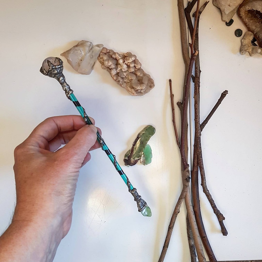 Crystal Wand, Magical, Altar, Manifest, Invoke, Witchcraft, Gothic ...