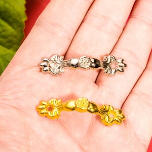 10 Metal Mini Pulls Gift Box Jewelry Box Handle Bureau Bronze Knobs ...