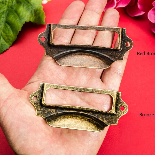 Label Drawer Pull - Etsy