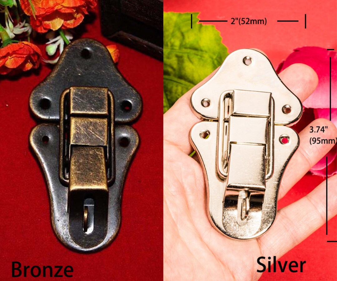 Duckbill Sharp Large Hasp Ancient Wine Box Metal Lock Catch - Etsy