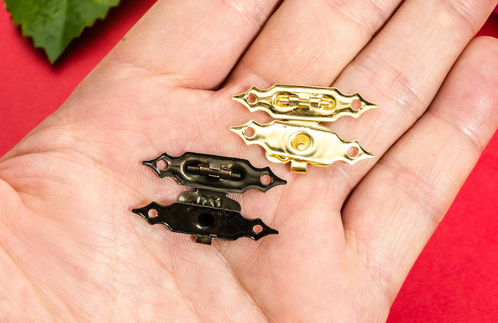 4 Small Flower Hasps Classic Padlock Metal Gift Wooden Box - Etsy