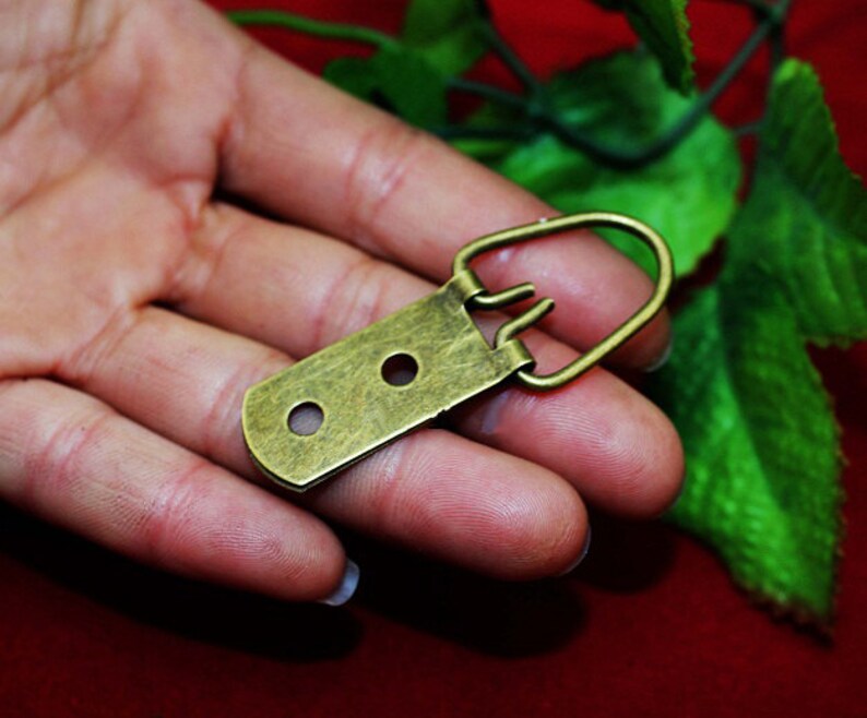 Photo Frame Hooks Antique Iron Bronze Small Curtain Hooks | Etsy