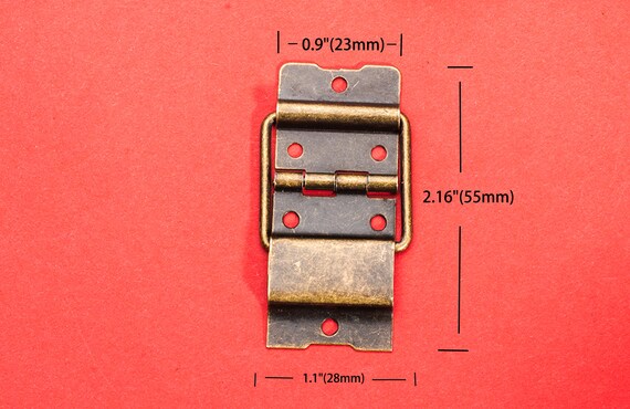 6 Divide Connected Hinges Antique Divide Hinge Iron Wooden | Etsy