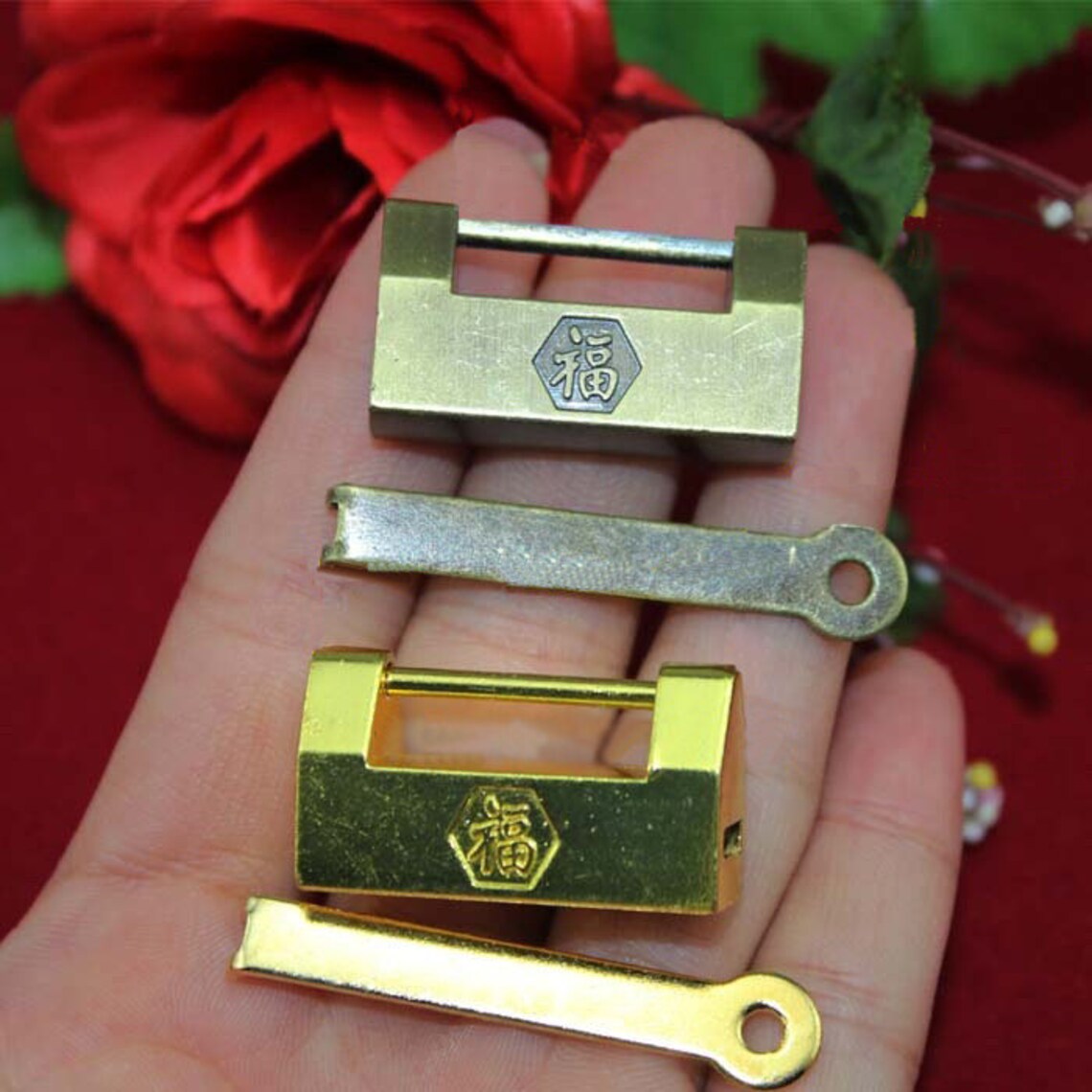 A Set of Latch 52mm Plus Lock 20mm Internal Classical Vintage | Etsy