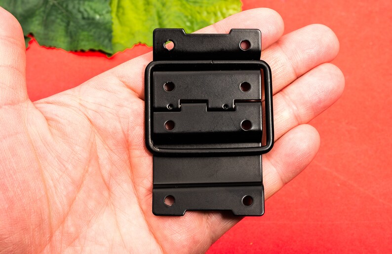 4 Retro Connected Hinges Black Bronze Divide Hinge Iron - Etsy